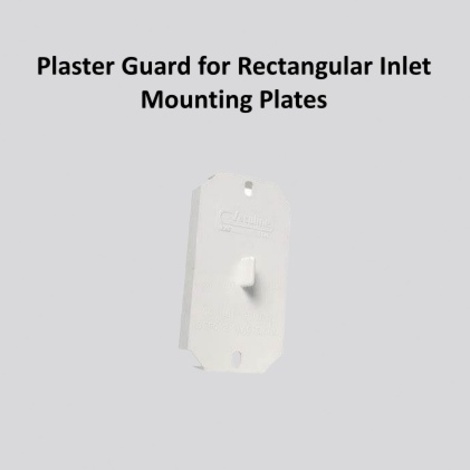 Plaster Guard for Rectangular Inlet Mounting Plates