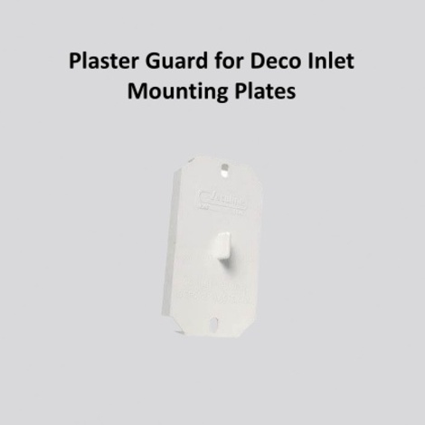 Plaster Guard for Deco Inlet Mounting Plates