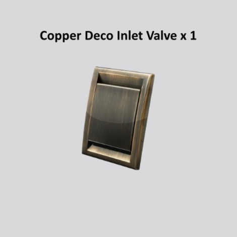 Copper Deco Inlet Valve x 1