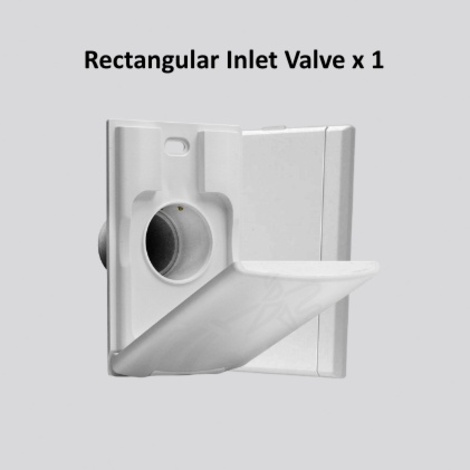 Rectangular Inlet Valve x 1
