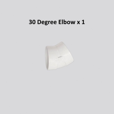 30 Degree Elbow x 1