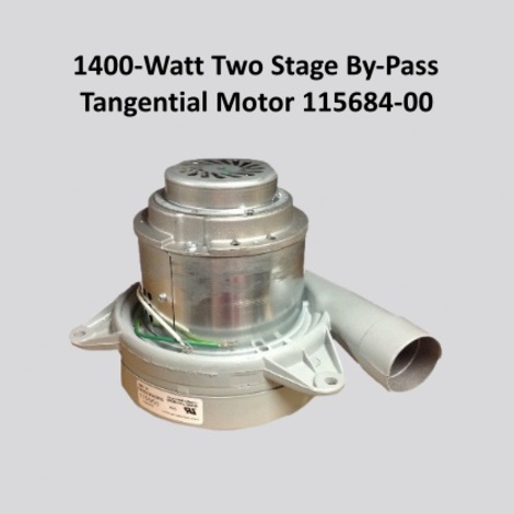 1400-Watt Two Stage By-Pass Tangential Motor 115684-00