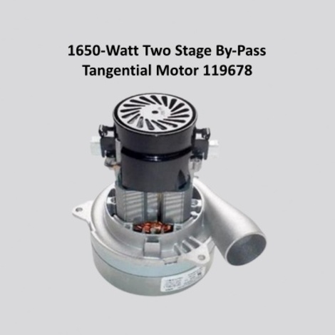 1650-Watt Two Stage By-Pass Tangential Motor 119678